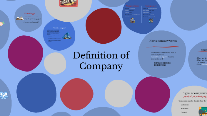 Definition of Company by Matteo Dattis on Prezi