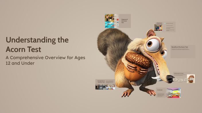 Understanding the Acorn Test by Kamal Osman on Prezi