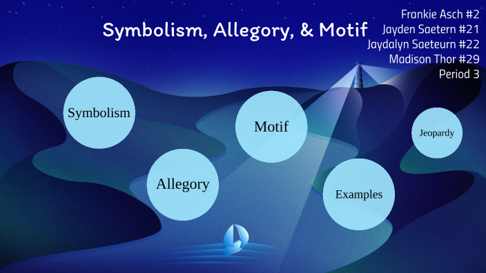 Symbolism, Allegory, & Motif Presentation by Frankie Asch on Prezi