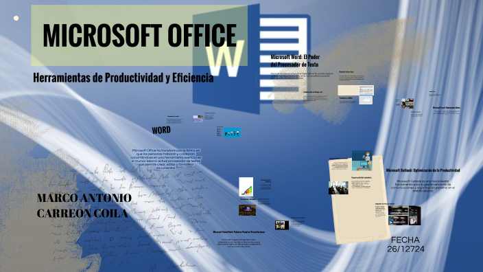 MICROSOFT OFFICE by marco carreon on Prezi