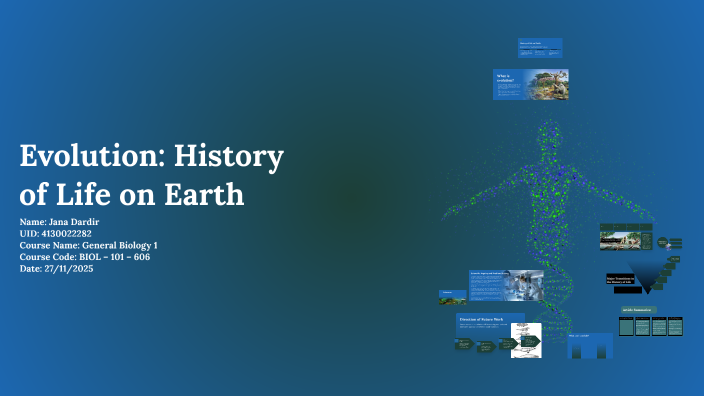 Evolution: History of Life on Earth by Jana Dardir on Prezi