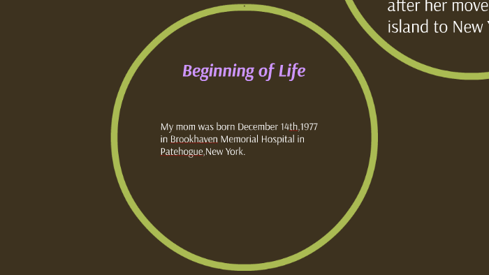 Beginning of Life by Hunter Clemons on Prezi