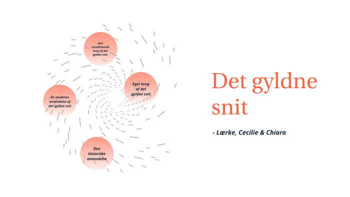 Det gyldne snit by Cecilie Ormrod on Prezi