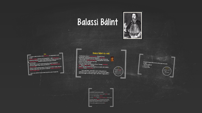 Balassi Bálint by on Prezi