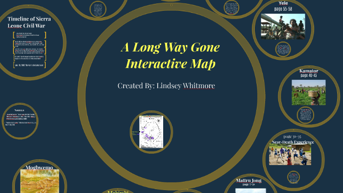 A Long Way Gone Interactive Map by lindsey whitmore