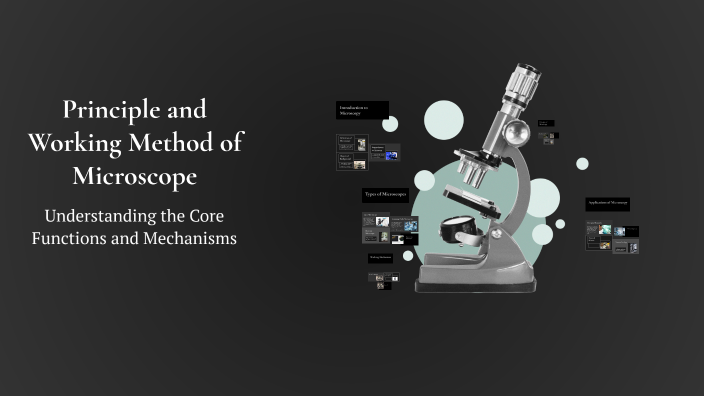Principle and Working Method of Microscope by Saketh on Prezi