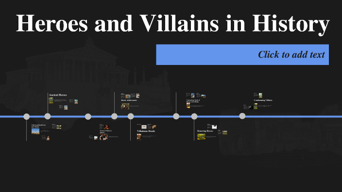 Heroes and Villains in History by Kanye Anderson on Prezi