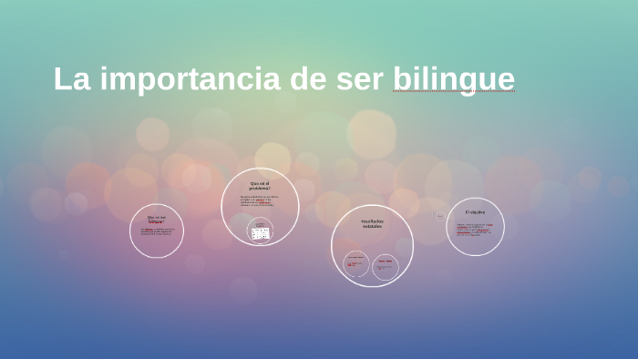 La importancia de ser bilingue by Daisy Sierra on Prezi