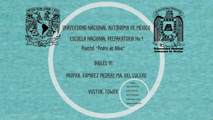 VOSTOK TOWER by Mario Eduardo Sepúlveda Hernández on Prezi