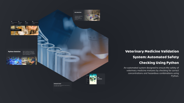 Veterinary Medicine Validation System: Automated Safety Checking Using ...