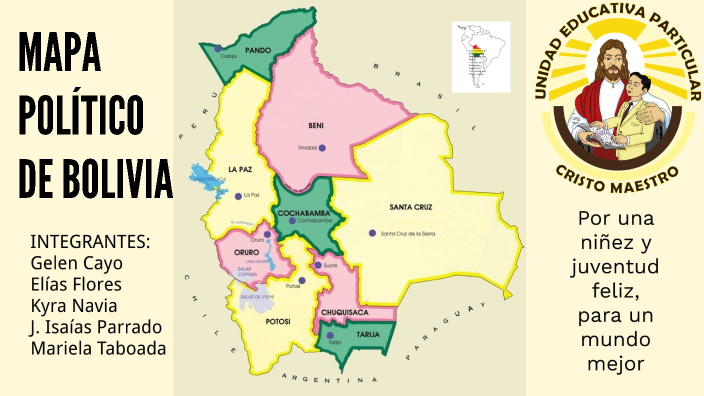 Mapa Político de Bolivia by José Isaías Parrado Choque on Prezi