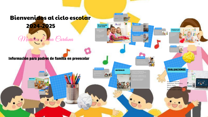 Bienvenida al ciclo escolar by edna cardona on Prezi
