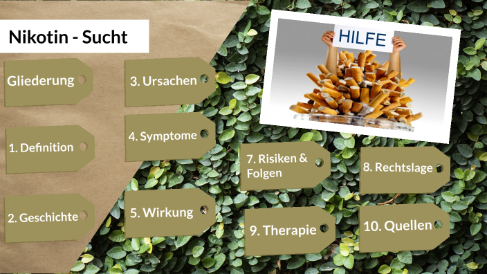 Nikotin-Sucht by Clara Rücke on Prezi