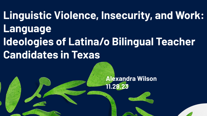 Linguistic Violence, Insecurity, and Work: Language Ideologies of ...