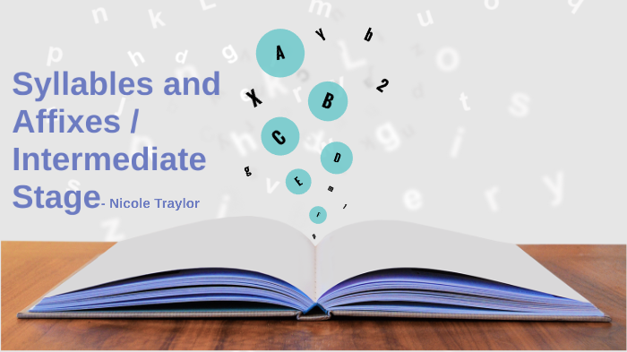 Syllables and Affixes/ Intermediate Stage by Nicole Traylor on Prezi