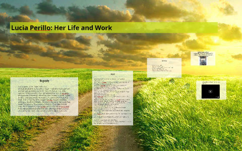 Lucia Perillo: Her Life and Work by James Patrick on Prezi