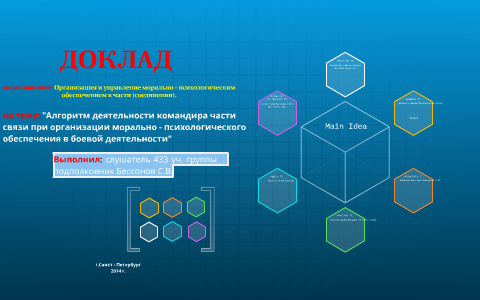 ДОКЛАД by Sergey Bessonov on Prezi