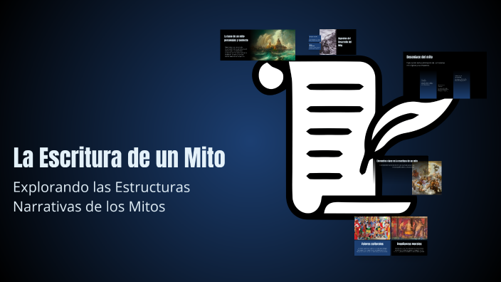 La Escritura de un Mito by jostin steven mariona cerritos on Prezi