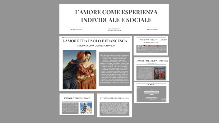 L'AMORE PER DANTE by francesco coccia on Prezi