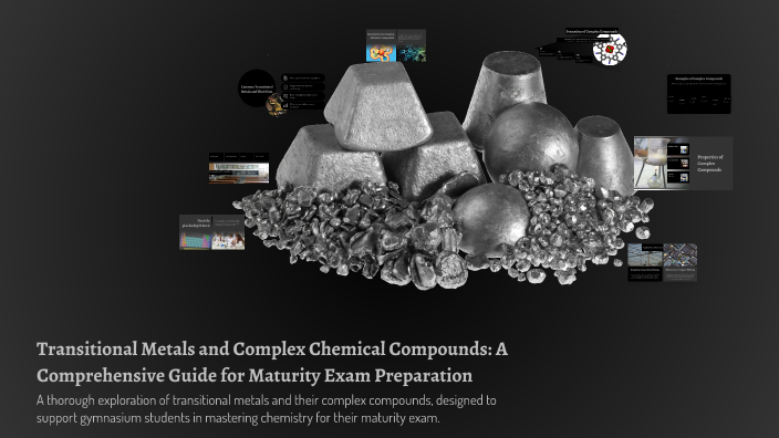 Transitional Metals and Complex Chemical Compounds: A Comprehensive ...