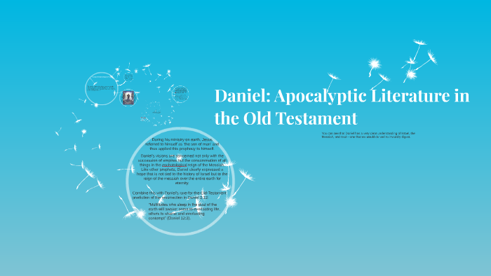 Daniel: Apocalyptic Literature in the Old Testament by Michelle Potts ...