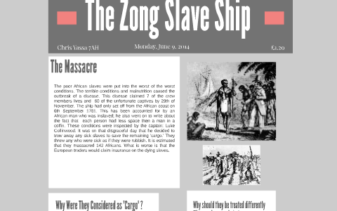 The Zong Slave Ship by c yas on Prezi