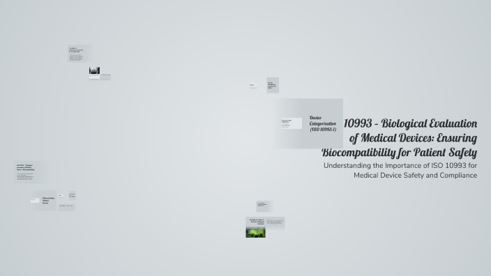 ISO 10993 – Biological Evaluation of Medical Devices: Ensuring Biocompatibility for Patient ...