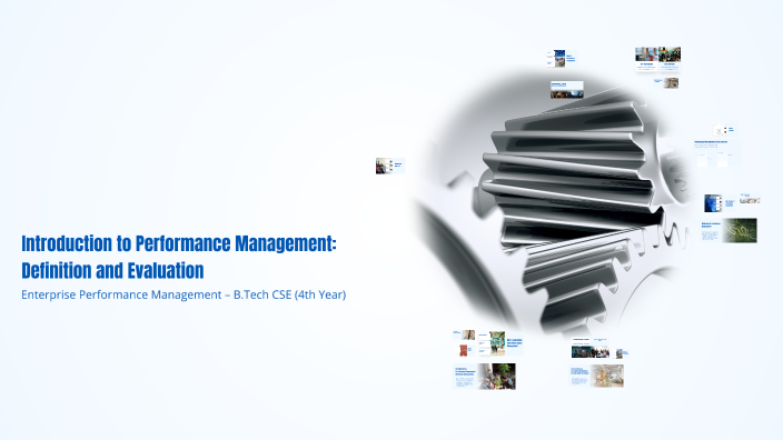 Introduction to Performance Management: Definition and Evaluation by ...