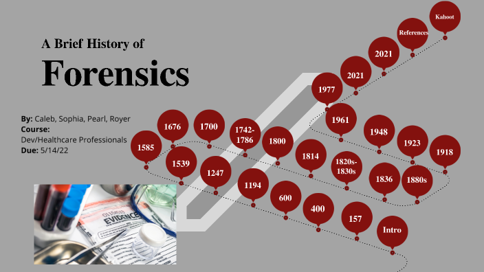 A Brief History of Forensics by Caleb Bonga on Prezi