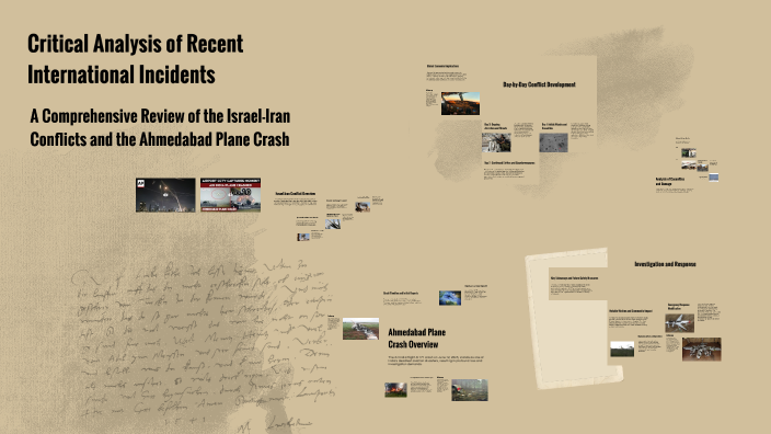 Critical Analysis of Recent International Incidents by Yashvit Sancheti ...