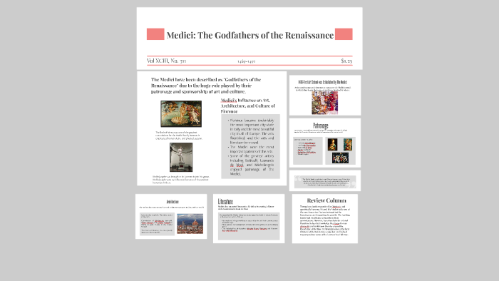 Medici: The Godfathers of the Renaissance by Sohayla Eldeeb on Prezi