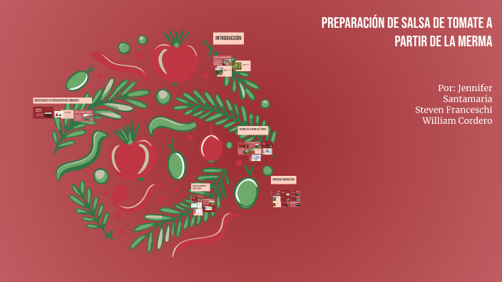 Preparación de Salsa de Tomate a partir de la Merma by steven ...