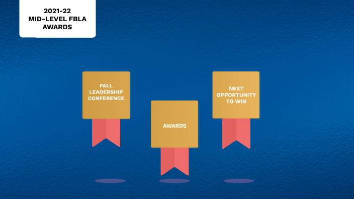 2021-22 Mid-Level FBLA Awards by Prisscilla Callahan on Prezi