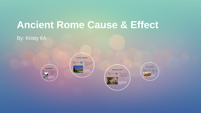 Ancient Rome Cause & Effect by Kristy CHA on Prezi