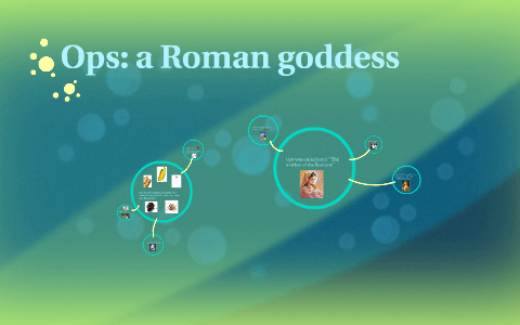 Ops was the goddess of plenty. Her symbols were; bread, see by emily b ...