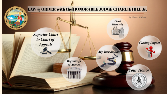 Law & Order with the Honorable Judge Charlie Hill Jr. by Elon Williams ...