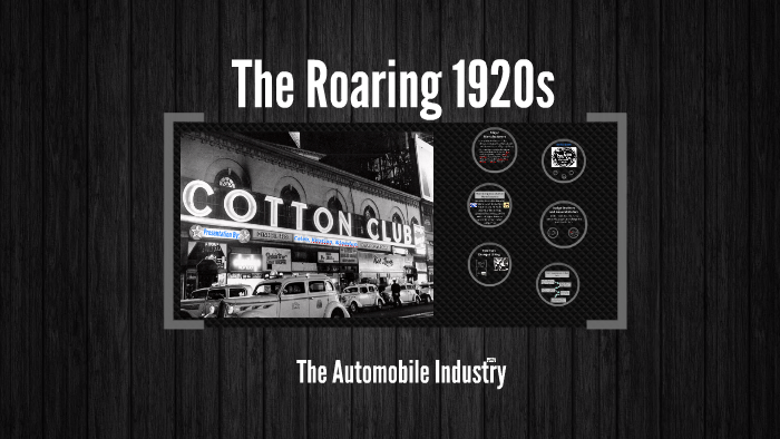 1920s Automobile Industry by Kristian S. on Prezi