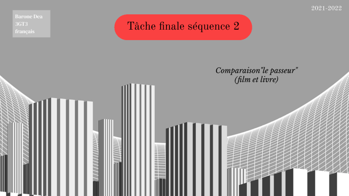 Tâche finale de la séquence 2 by dea barone on Prezi