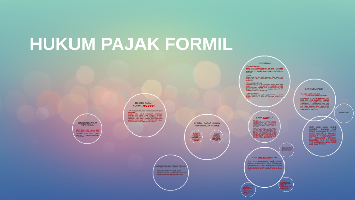 HUKUM PAJAK FORMIL by agung dhenita on Prezi