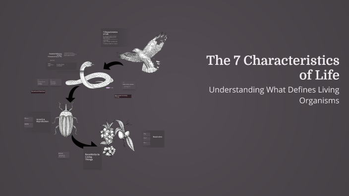 The 7 Characteristics of Life by Tamem Steita on Prezi