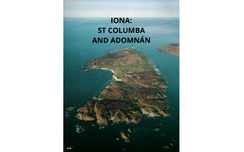 Iona and Adomnan by Rosalind Love