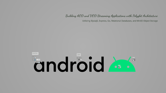 Building AOD and VOD Streaming Applications with Polyglot Architecture by Gayu Yunma Ramadhan on ...