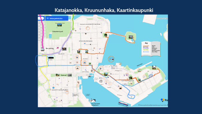 Katajanokka, Kruununhaka, Kartinkaupunki by Margherita Carlon