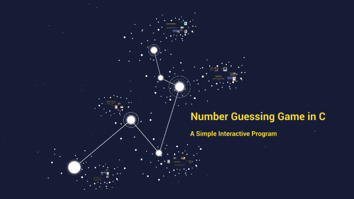 Number Guessing Game in C by Patel Prince J 24cs073 on Prezi