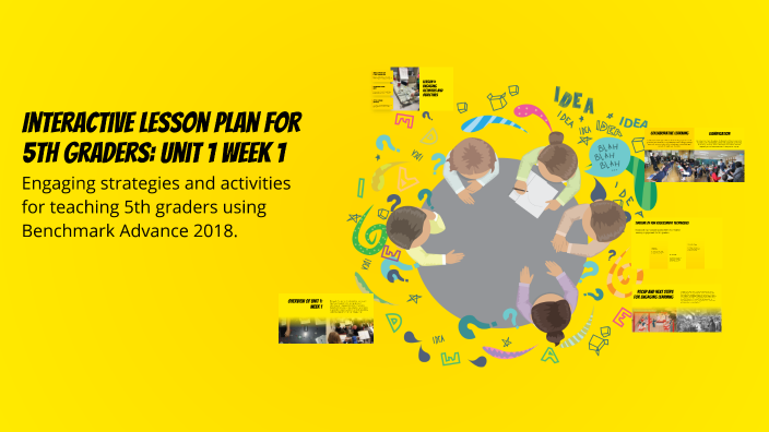 Interactive Lesson Plan for 5th Graders: Unit 1 Week 1 by Ria Torres on ...