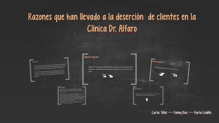 Análisis que han llevado a la deserción de clientes en la C by fanny ...