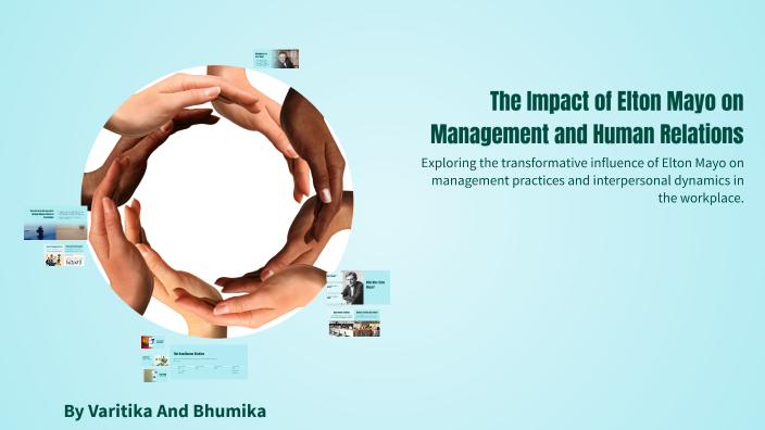 The Impact of Elton Mayo on Management and Human Relations by sandeep ...