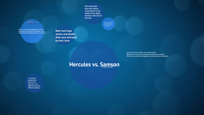 Hercules vs. Samson by Jordan Davlin on Prezi