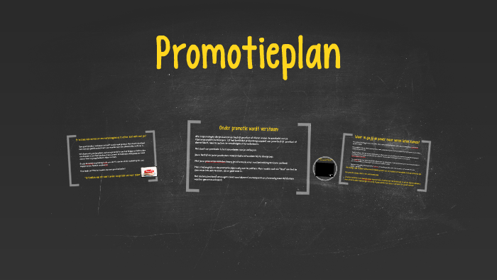 Promotieplan by Marieke bouma on Prezi