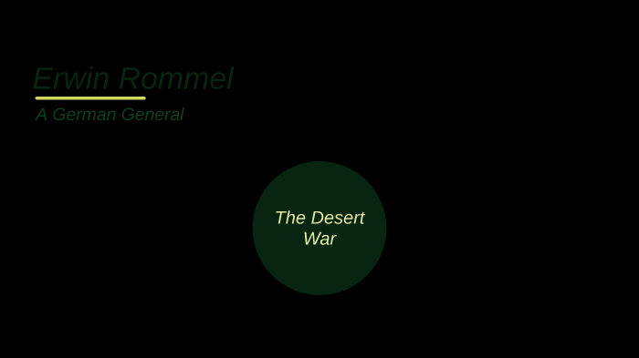 Erwin Rommel by Justin Germann on Prezi